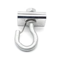 China C-type Galvanized Steel Draw Hook For Fiber Optic Cabling for sale