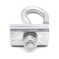 China C-type Galvanized Steel Draw Hook For Fiber Optic Cabling for sale