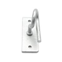 China FTTH Drop Cable Fitting Draw Hook C-Type Aluminum Alloy Pole Bracket for sale