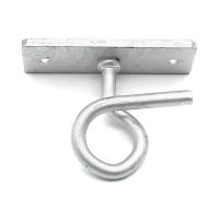 China FTTH Drop Cable Fitting Draw Hook C-Type Aluminum Alloy Pole Bracket for sale