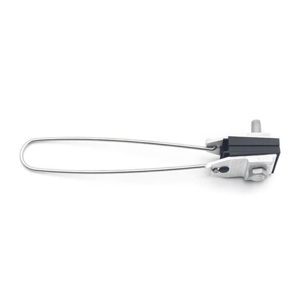 Quality Aluminum Alloy ADSS Anchor Clamp Self Adjusting For 4 Cores Overhead Aerial for sale