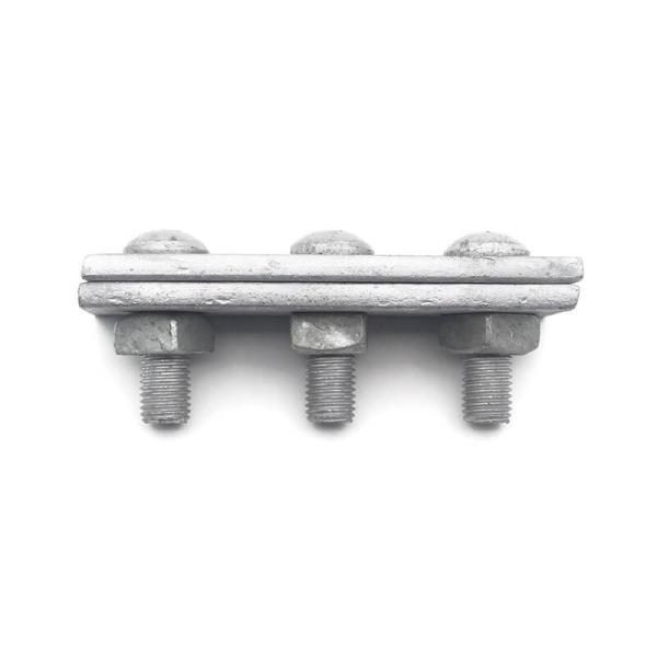 Quality Durable 3 Bolt Guy Clamp Parallel Groove Clamp Hot Galvanized for sale