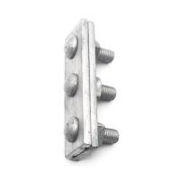 China Durable 3 Bolt Guy Clamp Parallel Groove Clamp Hot Galvanized for sale