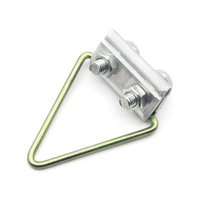 China Self Supporting Durable Fiber Suspension Clamp Ftth Cable Clamp for sale