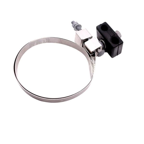 Quality ADSS OPGW Type Down Lead Clamp On Pole Tower 9-20mm Size 1.2M Length for sale