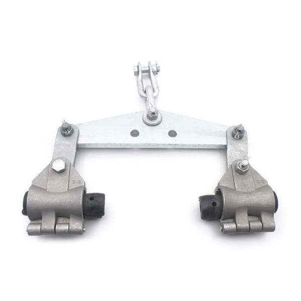 Quality Long Span Double ADSS Anchor Clamp Reliable Double Suspension for sale