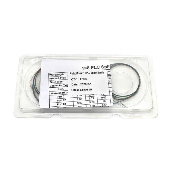 Quality Fiber Optic Bare Type PLC Splitter 1X2 1X8 2X8 2X16 In PON Networks for sale