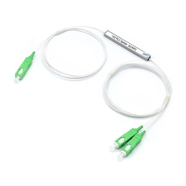 Quality 1X2 1X4 1X8 1X16 1X32 Mini Type PLC Splitter with SC UPC SC APC Connector for Fiber Optic Sensors for sale