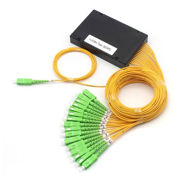 Quality Box Type Fiber Optic PLC Splitter 1.5 Meter With SC APC Connector for sale