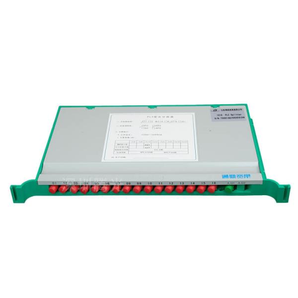 Quality Tray Type 1×N 2×N 1x32 Optical Splitter SM Customized With SC FC Connector for sale