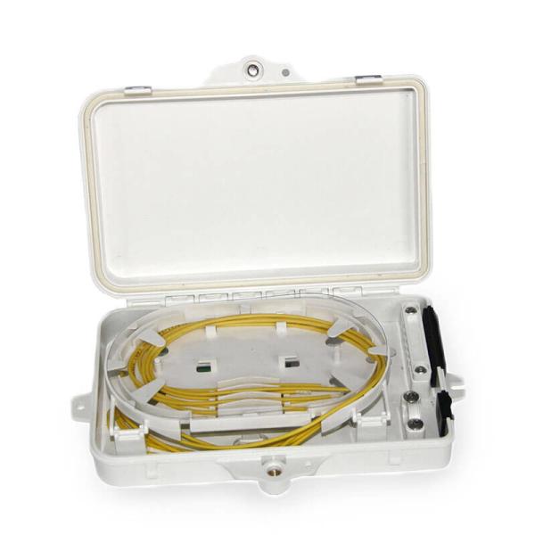 Quality FTTH 6 Ports Drop Cable Fiber Optic Distribution Box Waterproof Dust-proof for sale