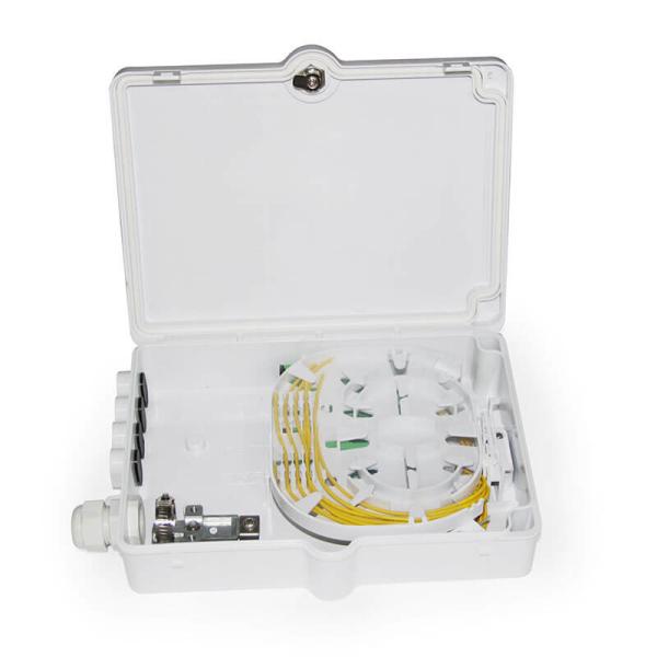 Quality FTTH 8 Cores Fiber Optic Distribution Box terminates for sale