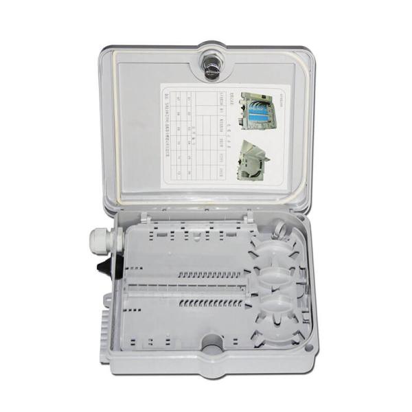 Quality 12 Cores Fiber Optic Distribution Box For FTTX Networks Max 12 FTTH Drop Output for sale