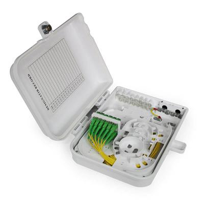 Cina Casella di distribuzione in fibra ottica FTTH 12F per montaggio a parete all'interno e all'esterno in vendita