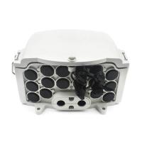 China 16F Grey Splitter Distribution Box Fiber Distribution Unit ABS OEM for sale