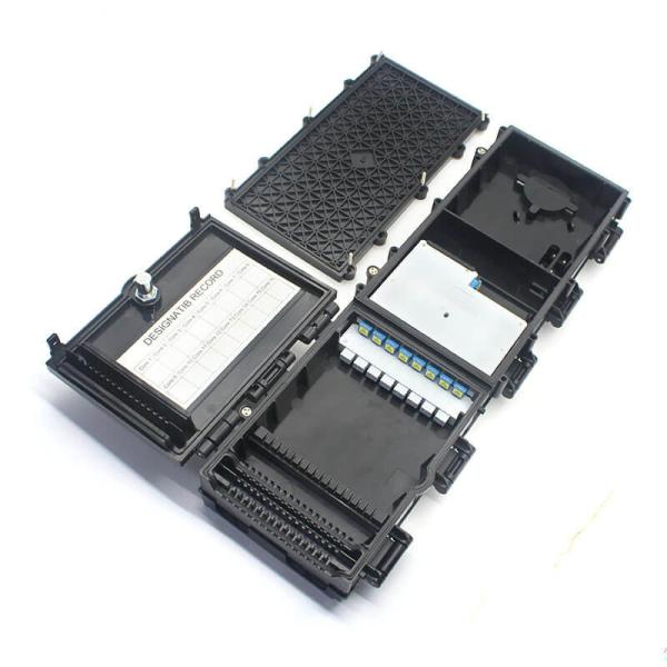 Quality Grey 16 Cores Fiber Optical Terminal Box Non-flame Retardant for sale