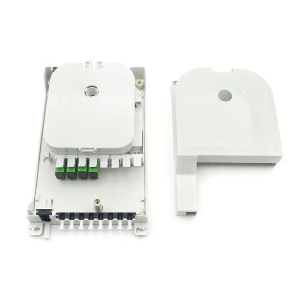 Quality 8 Cores SC Fiber Optic Terminal Box with Window for sale