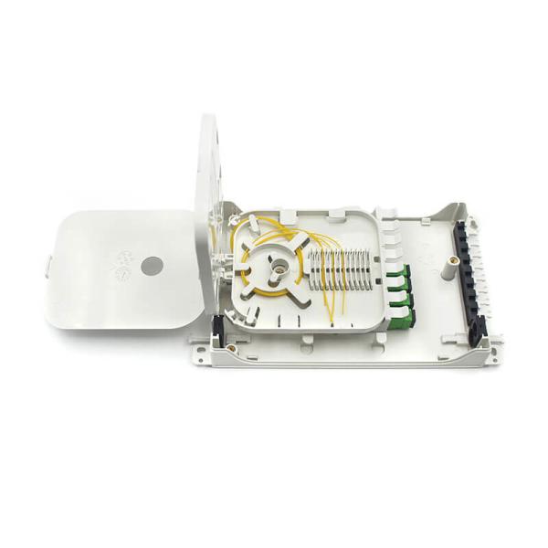 Quality 8 Cores SC Fiber Optic Terminal Box with Window for sale