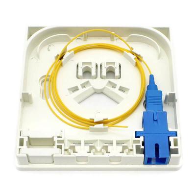 Cina Fibra ottica in plastica con presa terminale SC 2 porte G657 in vendita