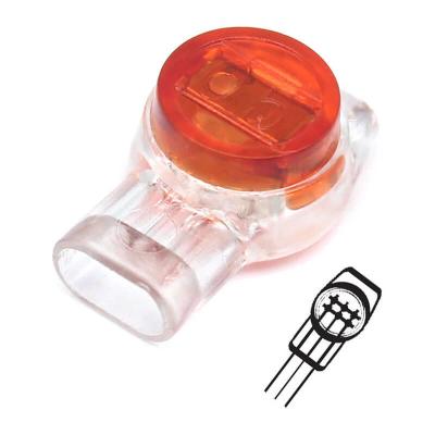 China 22-26AWG Scotchlok Butt Connector 19-26AWG UR Butt Connector For Solid Copper for sale