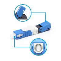 China Singlemode SC UPC Fiber Optic Field Assembly Connector for sale