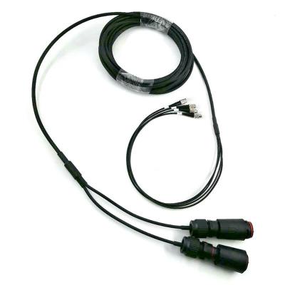 China Duplex Fiber Optic Adapter LC UPC FPM Fiber Optic Cable Connectors for sale