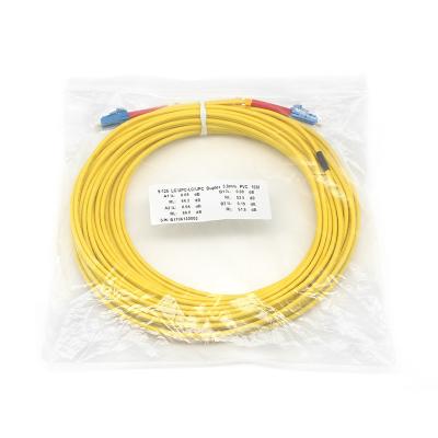 China 3.0mm Multimode Patch Cable Single Mode Fibre Patch Leads Simplex for sale