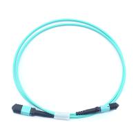 China Flexible and Durable Fiber Optic Patch Cord with MPO Connector for Versatile Network Applications for sale