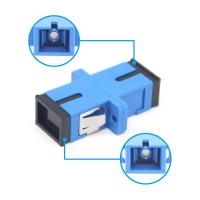Quality FTTH Waterproof Fiber Optic Connector SC UPC Simplex Adapter With Flange for sale