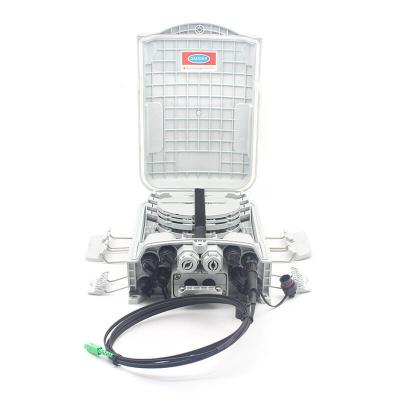 China FTTH Fiber Optic 8 Port Waterproof Terminal Box For Both Indoor And Outdoor IP65 Waterproof for sale