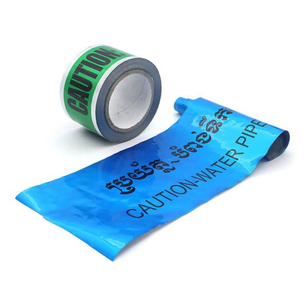 Quality Fiber Optic Detectable Underground Warning Tape for sale