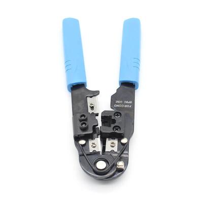 China High Carbon Steel RJ11 RJ12 RJ45 Crimping Tool 7.875 Inch for sale