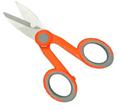 China Stainless Steel Kevlar Shears Scissors with PP+TPR Handle for sale