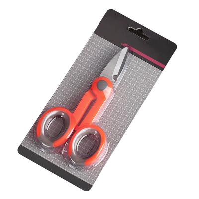 China Stainless Steel Kevlar Shears Scissors with PP+TPR Handle for sale