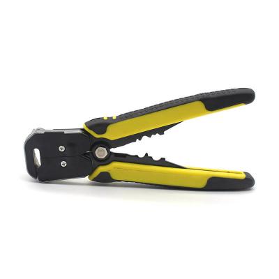 China 8 Inch Steel Wire Stripper Crimper Tool for 10-22AWG Cables for sale