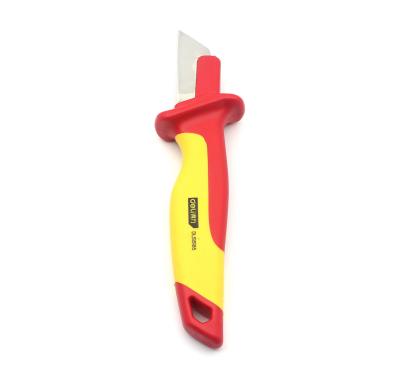 Cina 50 mm VDE Isolatore coltello elettrico Rosso/Giallo per lo strappaggio del cavo in vendita