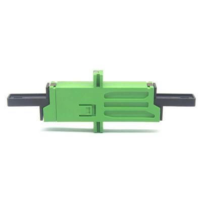 China E2000 APC Simplex Fiber Optic Adapter 0.2dB Insertion Loss for sale