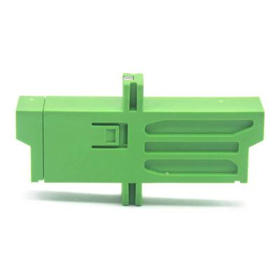 China E2000 APC Adaptador de fibra óptica simple 0.2dB Pérdida de inserción en venta