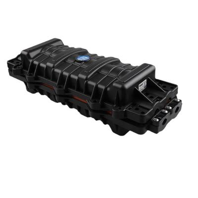 China 2 In 2 Out Horizontal Fiber Optic Splice Closure for 12 Cores To 120 Cores with -40℃ to +65℃ Temperature Range for sale