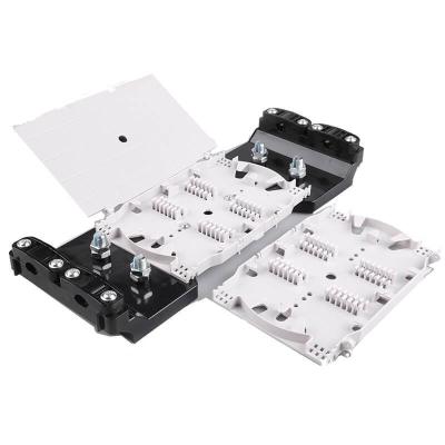 China 2 In 2 Out Horizontal Fiber Optic Splice Closure for 12 Cores To 120 Cores with -40℃ to +65℃ Temperature Range for sale