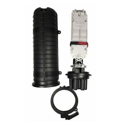 China 96FO Capacity Fiber Optic Splice Closure with 4+1 Ports for Outdoor Application for sale