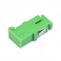 China Low Insertion Loss SC Singlemode Fiber Optic Adapter with Side Auto Shutter and Zirconia Sleeve for sale