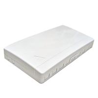 China 8 Core ABS Plastic Wall Mount Fiber Optic Faceplate for FTTH Termination Box for sale