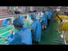 LSZH DX Fibre Patch Leads Custom Fiber Optic Patch Cables Multimode