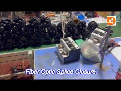 heat shrinkable fiber optic cable closure outdoor splice enclosure protective