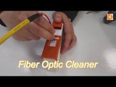 white orange st fiber cleaner connector cleaning kit for sc fc mu lc st d4 din connectors