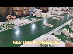 ftth 6 ports drop cable fiber optic distribution box waterproof dust-proof