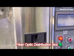 ftth 8 cores fiber optic distribution box with optional adapters and pigtails for wall or pole mount