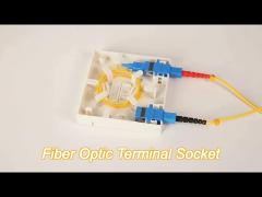 abs fiber optic drop cable splicing protective box