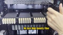96 Core 1U MTP MPO Fiber Patch Panel High Density Solution